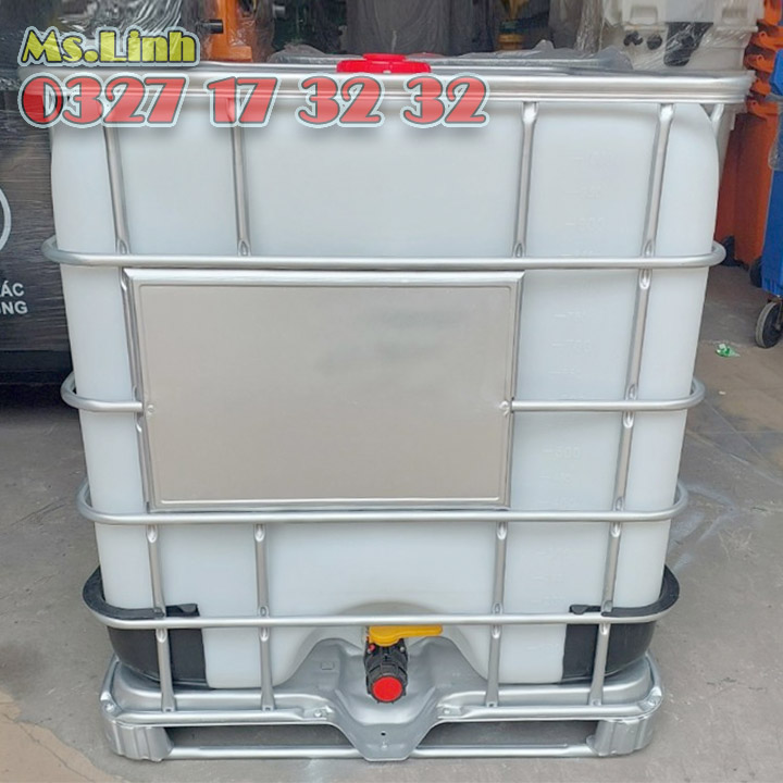 Báo giá tank nhựa 1000 lít khung bảo vệ - Đại lý sỉ tank
