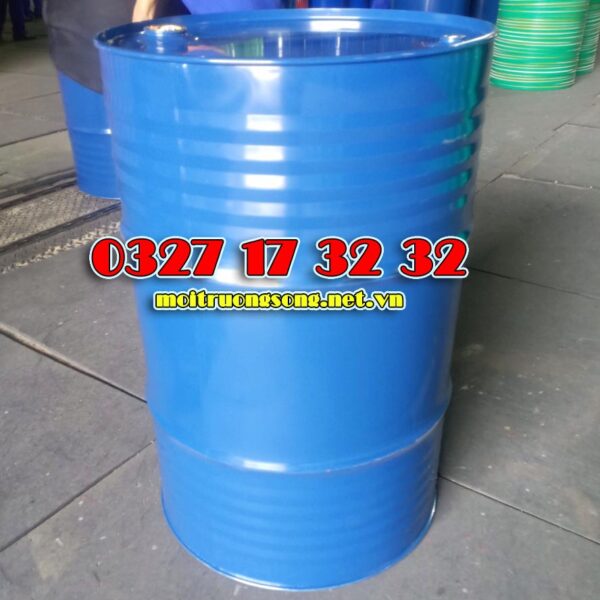 Thùng phuy sắt 200l mới đựng dầu nhớt chất lượng 5⭐️